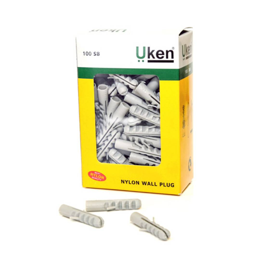 UKEN UF1017 قابس حائط نايلون M16 80 مم
